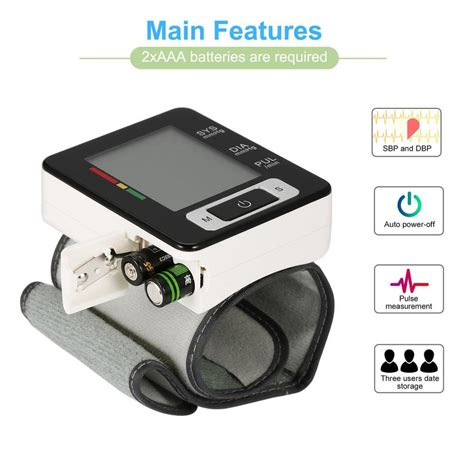 Automatic Upper Arm Style Electronic Lcd Display B Grandado