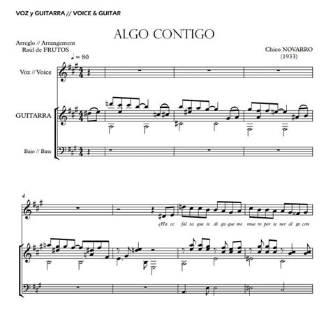 Algo Contigo Bolero Guitarraul