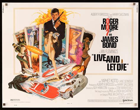 James Bond Roger Moore Live And Let Die