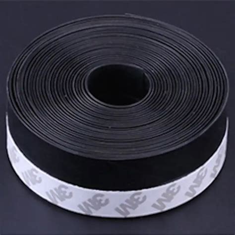 Epdm 고무 자체 접착 테이프 개스킷 도어 창 쿠션 씰 2mm 3mm 5mm X 10mm 15mm 20mm 25mm 30mm