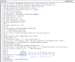 How To Find Replace Text Using Regex In Excel ExcelDemy