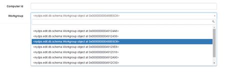 Python Flask Admin Editing Relationship Giving Me Object