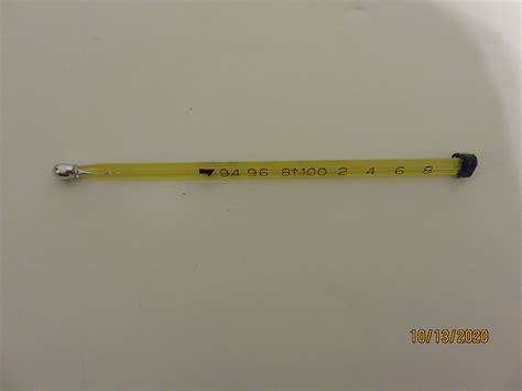 New Vintage Glass B D Oral Fever Thermometer Fahrenheit Scale Etsy