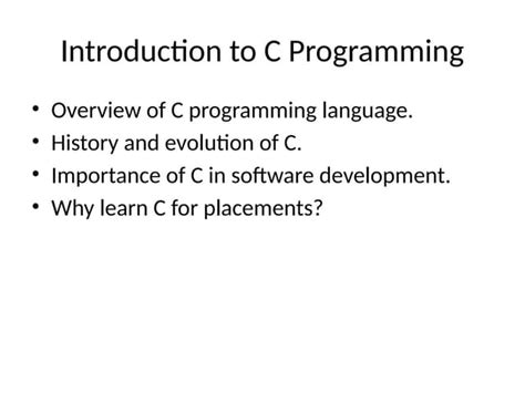 Cprogrammingtrainingcprogrammingtrainingpptx