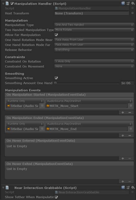 Mrtk How To Use Hololens 2 Hand Tracking And Near Interaction Input On Compatible Components