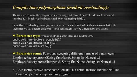Polymorphism Presentation In Java Ppt