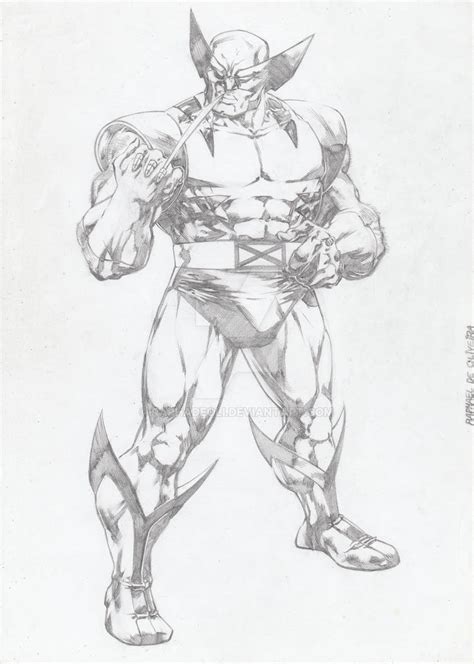 Wolverine Mvc 4 By Raphadeoli On Deviantart