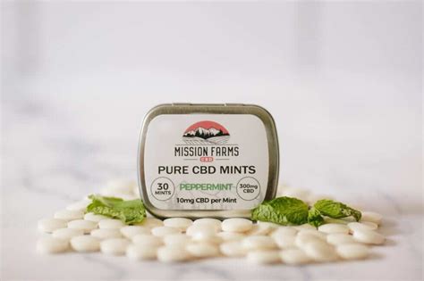 Cbd Mints Best Hemp Oil Mints W Reviews Mission Farms