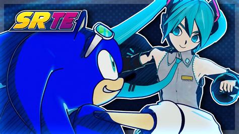 Hatsune Miku And Sonic