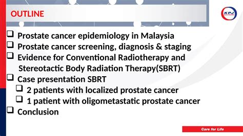 Sbrt The New Standard Of Care For Prostate Cancer Pptx