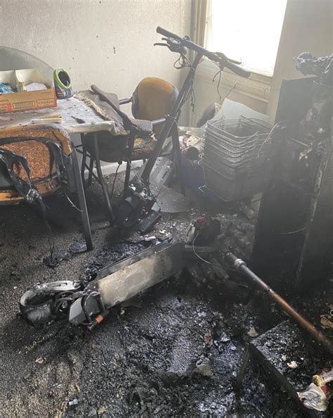 Moco Fire Officials Provide E Scootere Bike Safety Tips After Fire