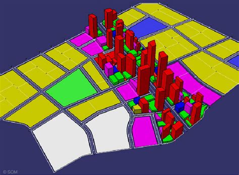Parametric Urban Model The Geometries Are Automatically Updated And