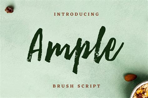 40 best brush script fonts free and premium