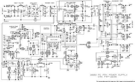 Unveiling The Blueprint Power Supply Schematic Diagram Decoded