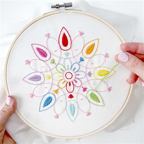 Rainbow Kaleidoscope Pdf Pattern