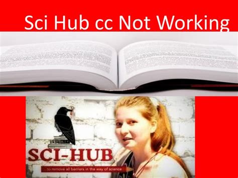 Sci Hub Cc Not Working Pdf