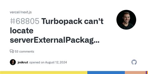 Turbopack Cant Locate Serverexternalpackages If Installed Via Pnpm And