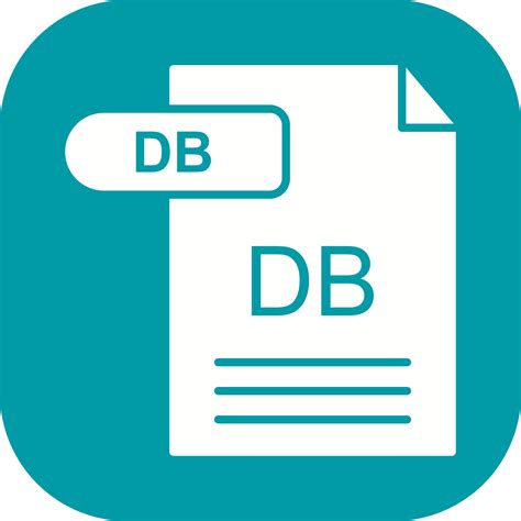 db vector icon 19885164 vector art at vecteezy