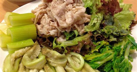 Cold Pork Shabu Shabu Recipe By Rie