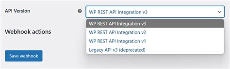 woocommerce webhooks for store integrations