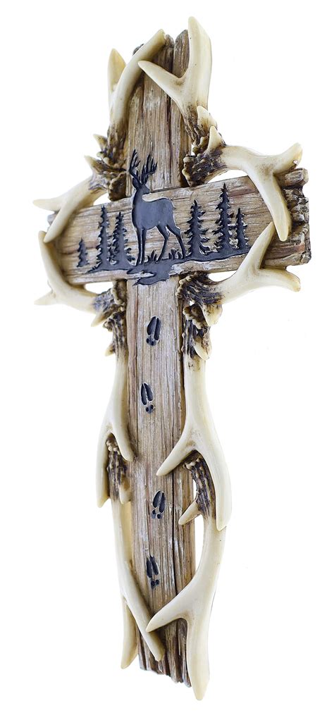 Deer Antler Cross Tattoo