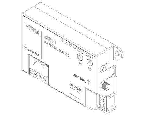 By Alarm Plus Gsm Leiterplatte 03810