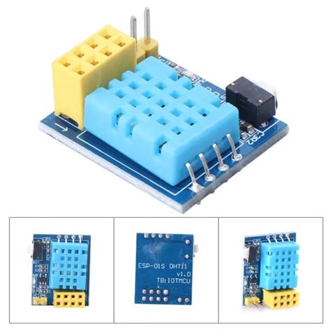 Esp8266 Esp 01 Esp 01s Dht11 Temperature Humidity Wifi Shield Sensor Module New £704 Picclick Uk
