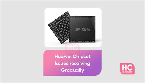 Huawei Chipset Supply Issues Eased This Year Huawei Central
