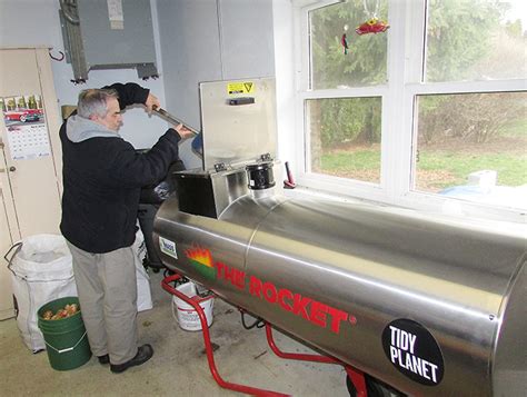 Rocket Composter Unveiled The Chatham Voice