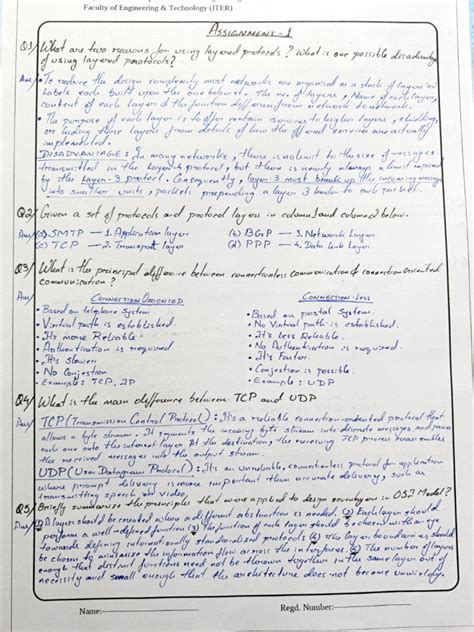 Cn Assignment 1 Sol Pdf