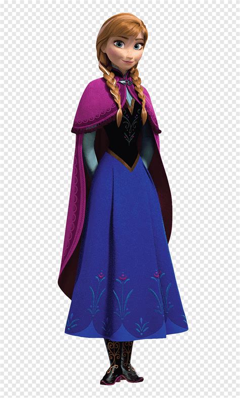 آنا إلسا فروزن كريستوف أولاف ، مجمدة الأرجواني أميرة ديزني Png