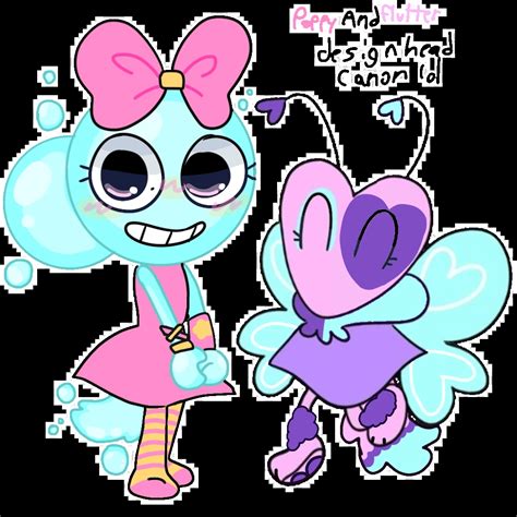My Poppy And Flutter Headcannons Except Im Too Lazy To Actually Draw