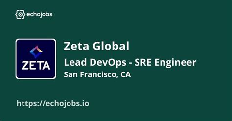 Zeta Global Is Hiring Lead Devops Sre Engineer Usd 150k 200k San