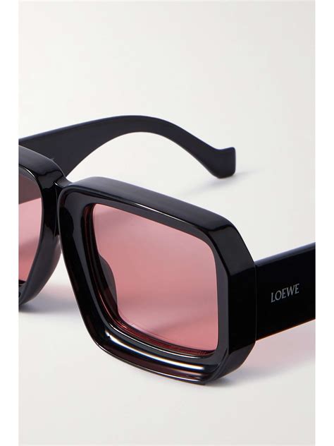 Loewe Eyewear Paulas Ibiza Square Frame Acetate Sunglasses Loewe