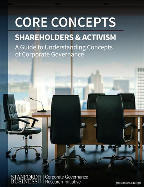 Core Concept Shareholders And Activism Pdf