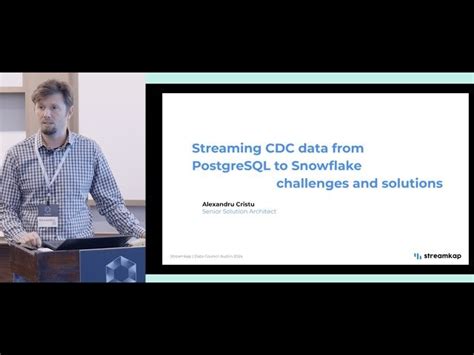 Free Video Streaming Cdc Data From Postgresql To Snowflake
