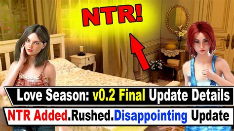 Love Season Farmer S Dreams V2 0 Final Update Details Last Update NTR Rushed YouTube