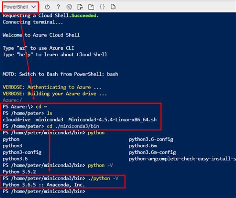 How To Install Python 36 In Your Azure Cloud Shell Stack Overflow