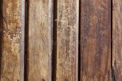Pattern Wood Aged Wood Texture With Horizontal Lines Stock Photo