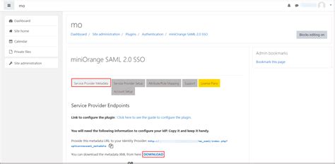 Sso Setup With Moodle Using Drupal Idp Saml Idp 20 Single Sign On Sso Saml Identity