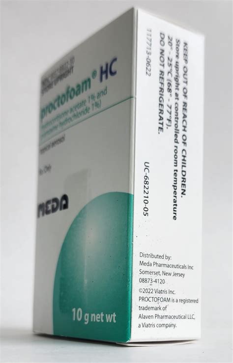 Proctofoam Hc Topical Aerosol Hemorrhoid Foam 10 G Ebay