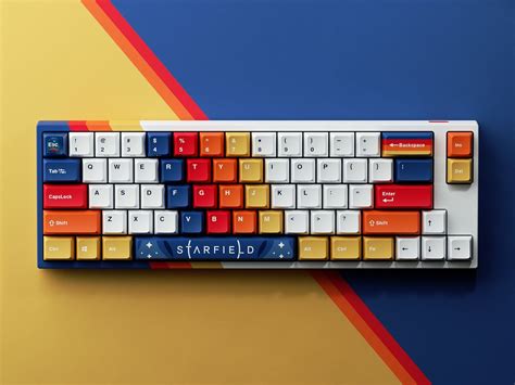 Leopold Fc660m Keyboard Custom Starfield Design In 2025 Keyboard Design Retro Gadgets