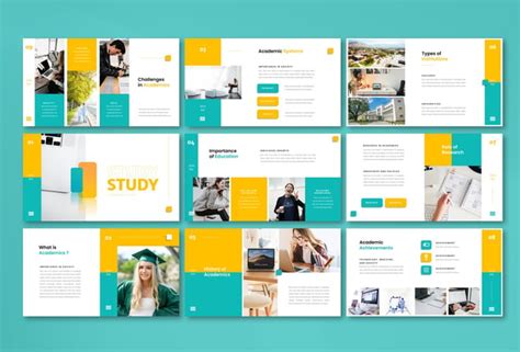 Academic Powerpoint Template Incl Agency And Clean Envato