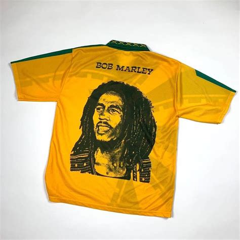 Vintage Vintage Bob Marley Jamaica Soccer Jersey Grailed