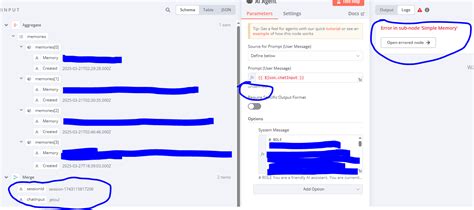 Ai Agent Not Passing Chatinput Despite Being Present In Merge Node Output Need Help