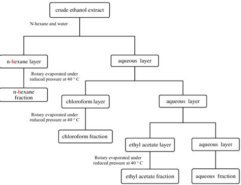 Summary Of The Scheme Used For The Fractionation Process Download