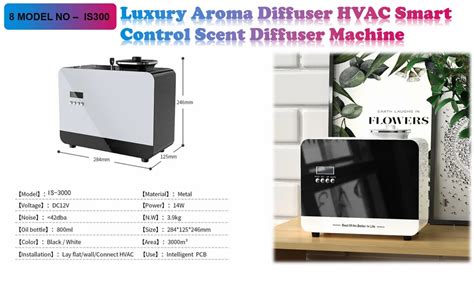 Luxury Aroma Diffuser Hvac Smart Control Scent Diffuser Machine Care Fresh International At