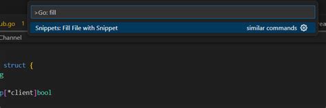 X Tools Gopls Fillstruct Command Is Not Available Issue 64297