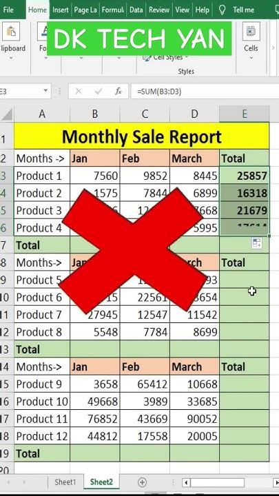 Sum Formula Shortcut Basiccomputertutorial Excelformula Computer Excel Ict Sumformula