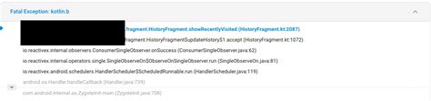 Android Kotlin Exceptions Not All Shown In Crashlytics Stack Overflow